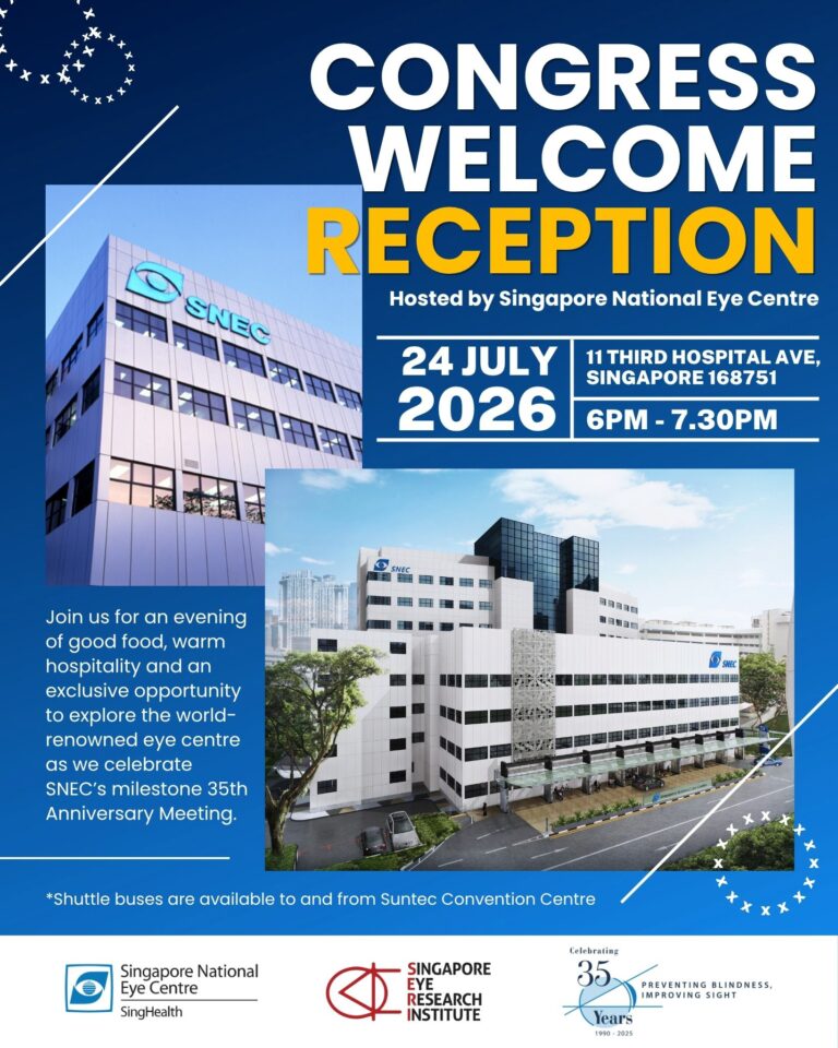 Congress Welcome Reception - Asia-Pacific Glaucoma Congress 2026